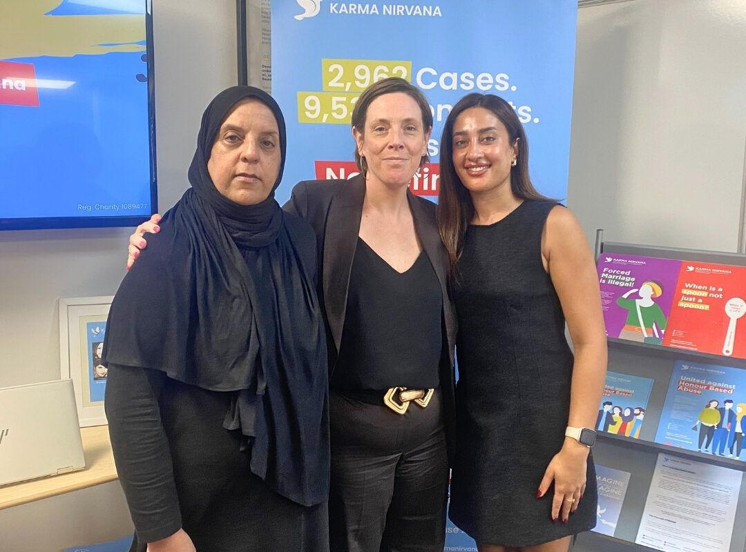 Minister Jess Phillips Visits Karma Nirvana and Announces 6 New Measures to Tackle Honour Based ...