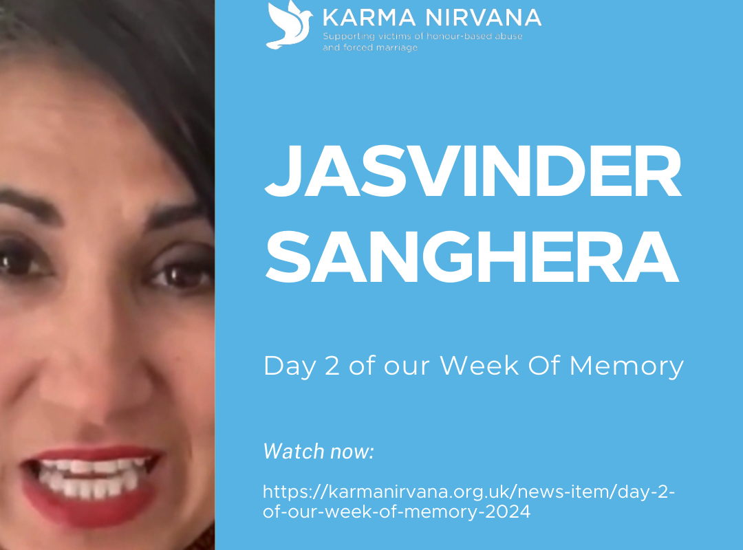 Day 2 of our Week of Memory 2024 – Karma Nirvana